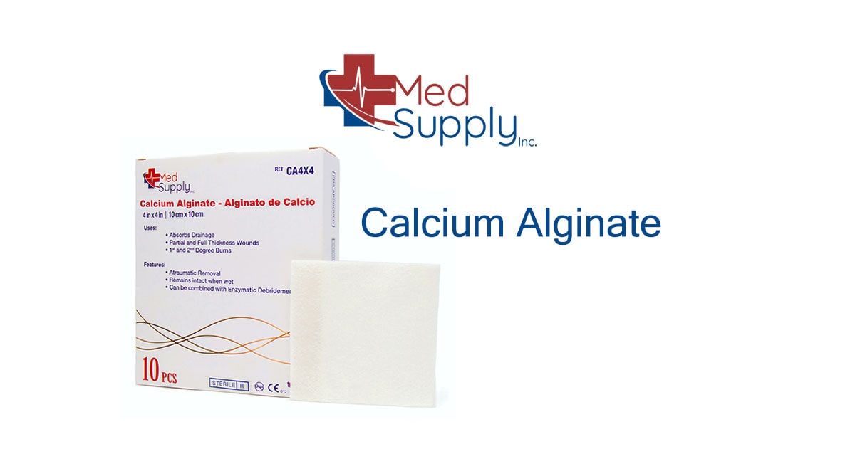 Calcium Alginate | Calcium Alginate Dressings - MedSupply Inc.