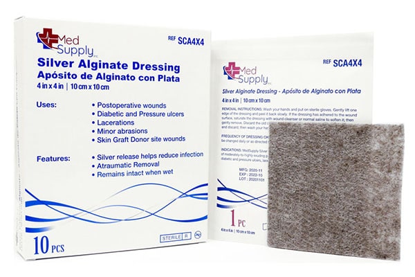 Silver Alginate dressing | Advanced Wound Care - MedSupply Inc.